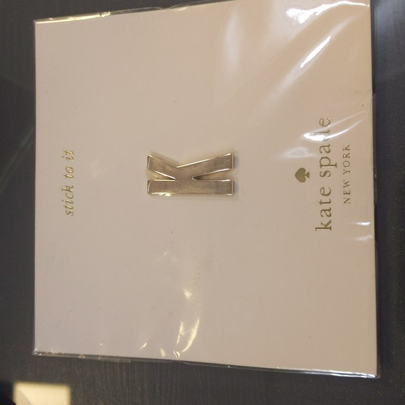 kate spade | Accessories | Nwot Kate Spade Ashe Place Initial K Sticker ...